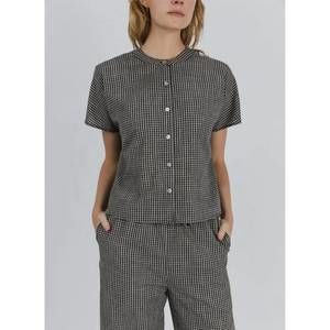 Mod Ref | Tops | New Mod Ref Arlotte Top In Blacktaupe | Poshmark